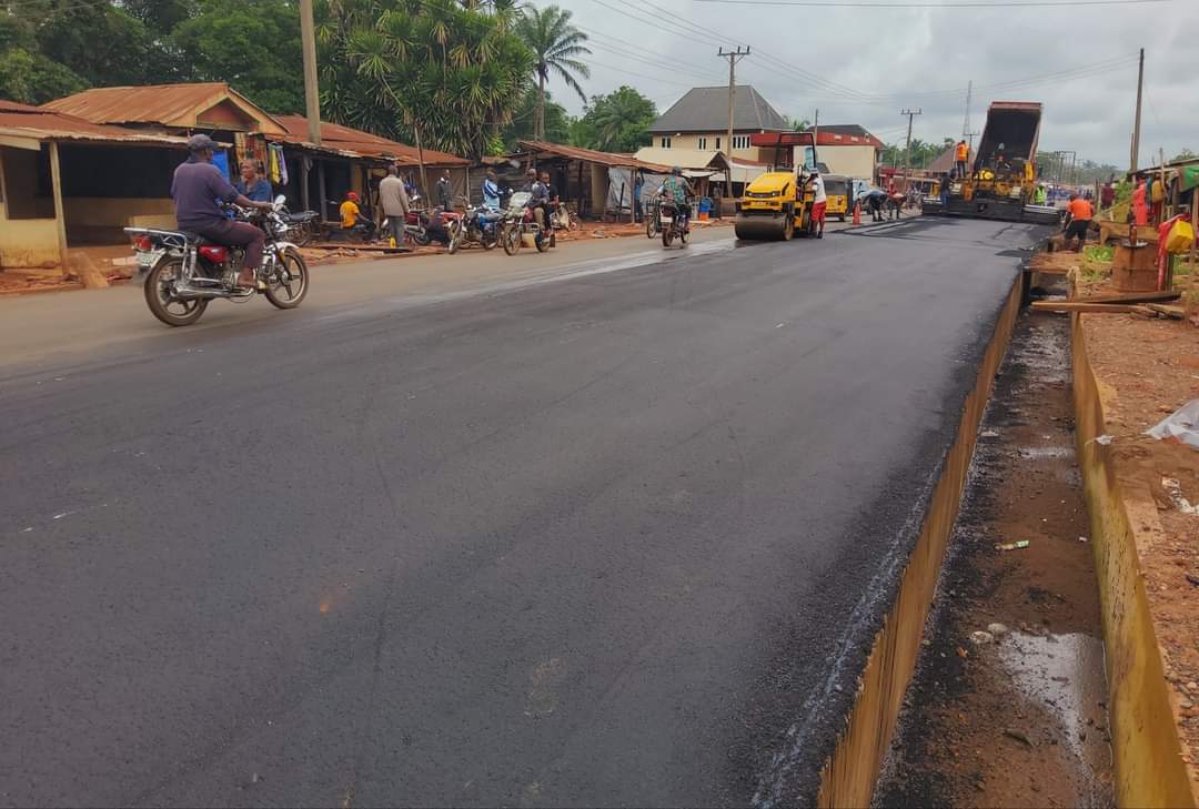 Ugwuanyi’s Rural Development Project : Ogrute, Enugu Ezike Wears A New ...