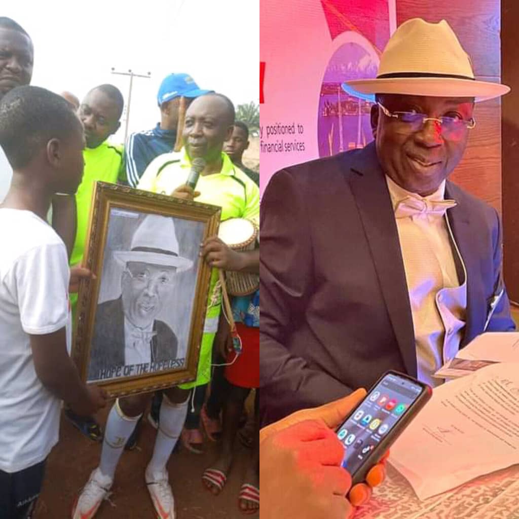 #Unyi_ogugu Tournament : Young Nigerian Artist Draws Chief Onoja ...