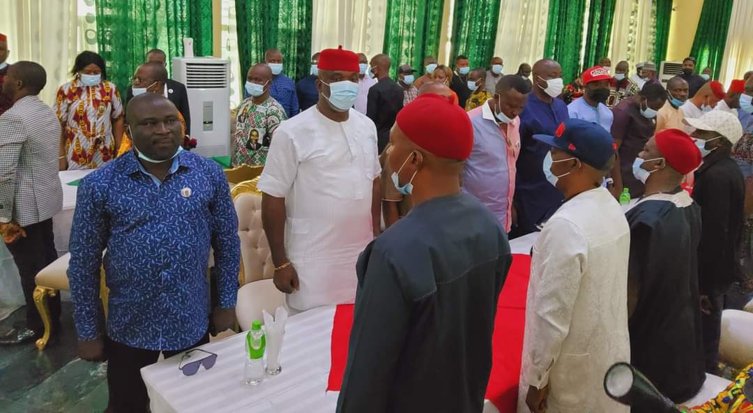 Enugu: Uzo-Uwani Stakeholders Pay Solidarity Visit To Gov. Ugwuanyi ...