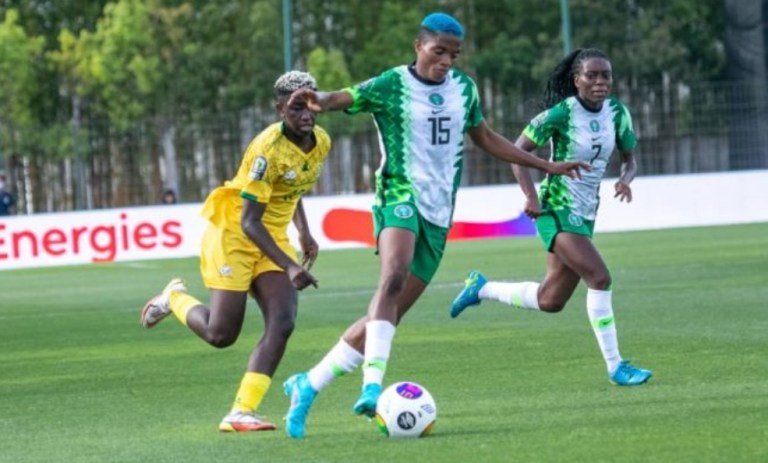 Super Falcons begin AWCON title defence with 2-1 defeat to S’Africa ...