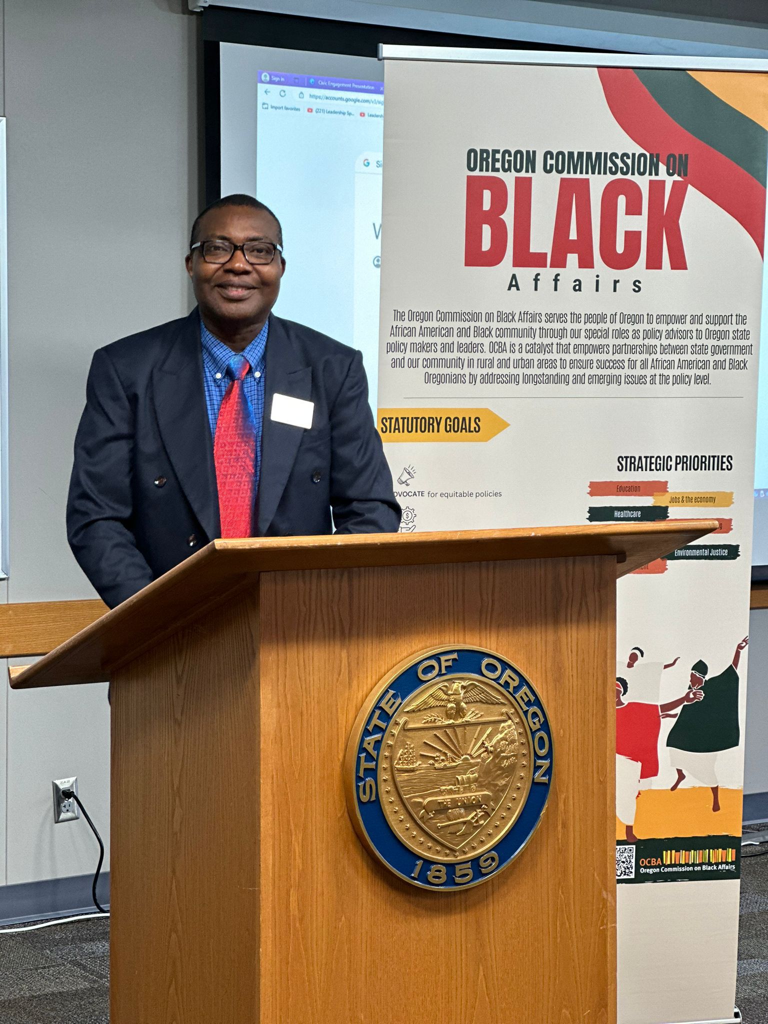 US Oregon Black Affairs Commissioner Dr Rankin Urges African Leaders to ...