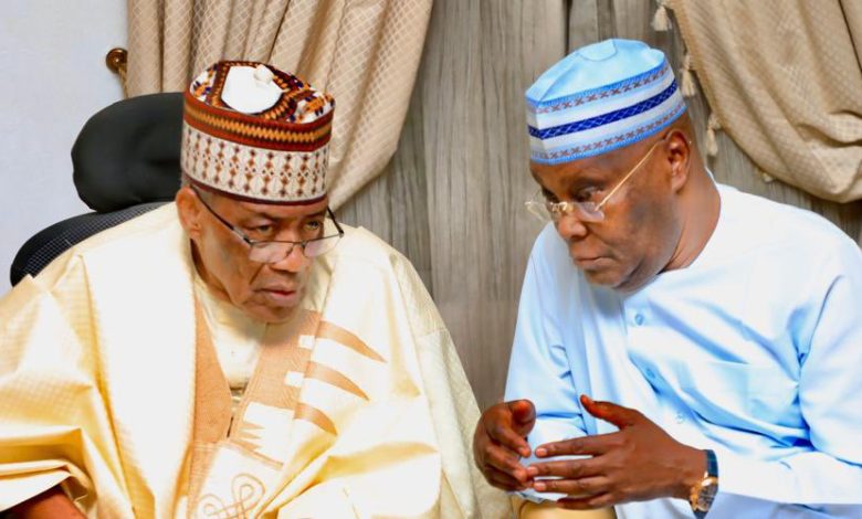 2027 : Atiku Visits Former Military President Ibrahim Babangida (Photo ...