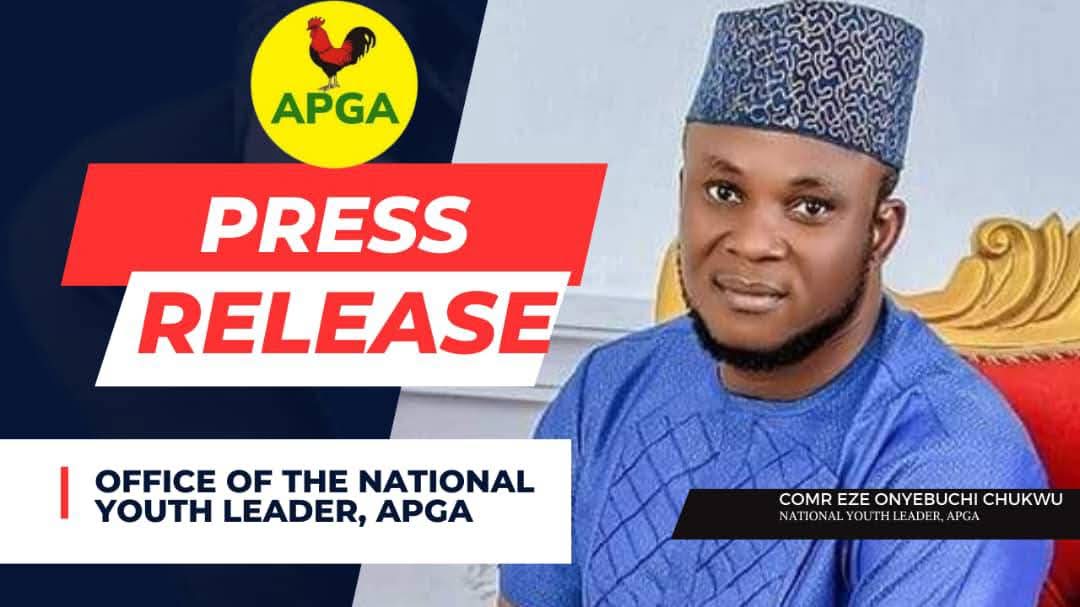 APGA National Youth Leader, Comr Onyebuchi Chukwu Congratulates Newly ...