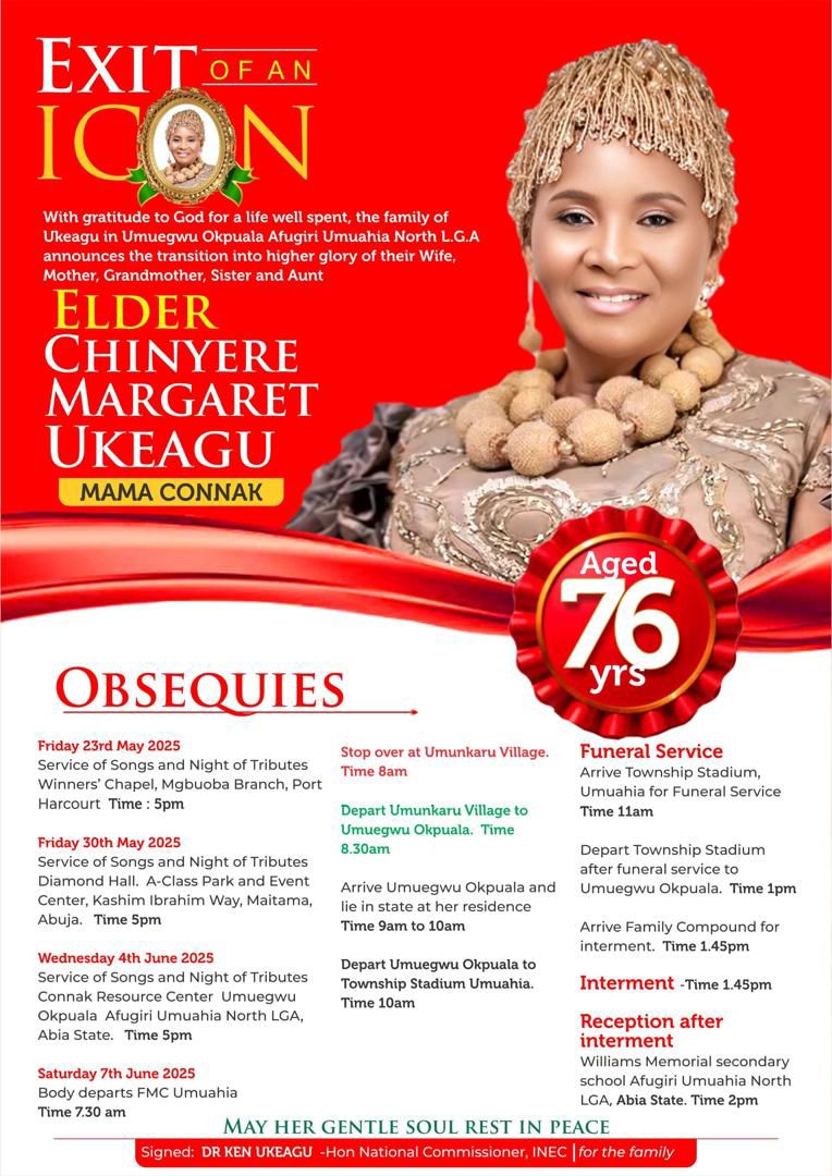The Life and Legacy of Elder Chinyere Margaret Ukeagu – Igbere TV