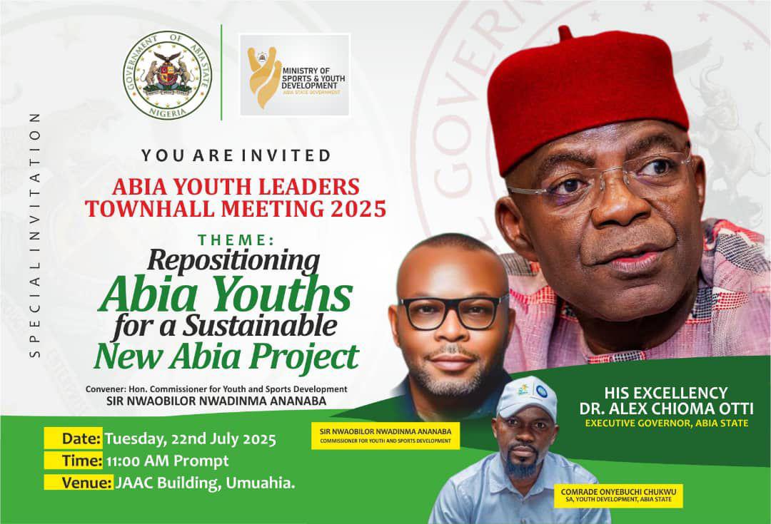 Youths Set to Hold Abia Youth Leaders Townhall Meeting – Igbere TV