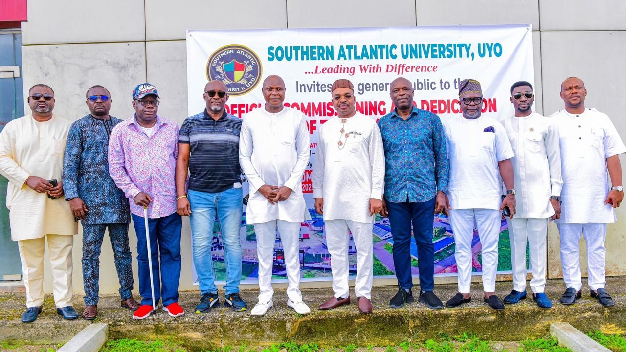 Southern-Atlantic University Names Library After EX Governor Udom ...