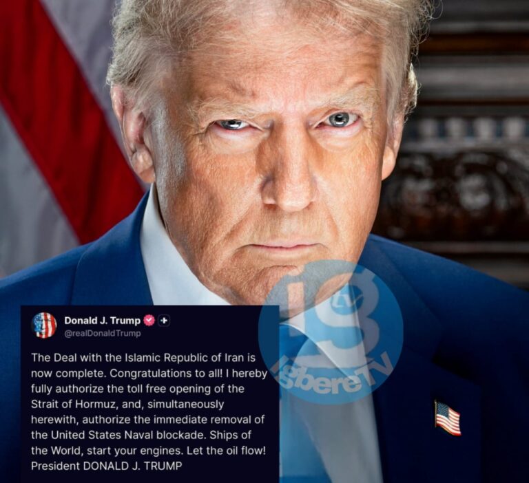 In a post on Truth Social on Sunday, June 14, 2026, Trump declared that ...